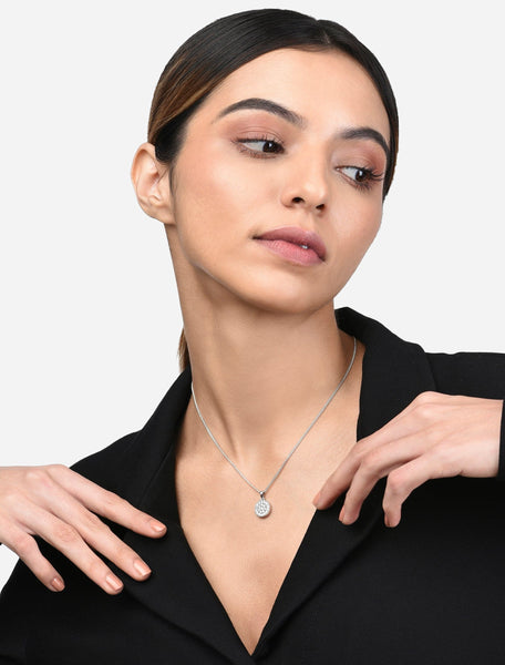 Buy Stylish Valencia Silver pendant Online At Best Price In India ...